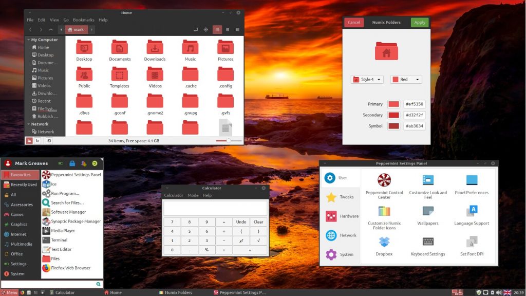 Screenshots – Peppermint OS