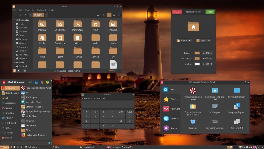 Screenshots – Peppermint OS