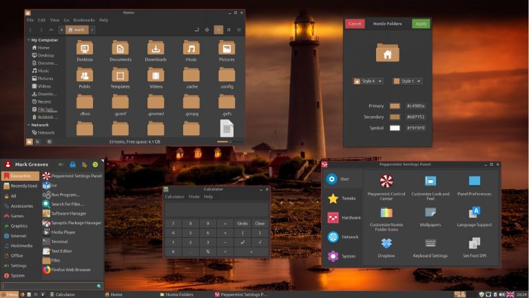 Screenshots – Peppermint OS
