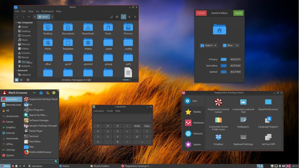 Screenshots – Peppermint OS