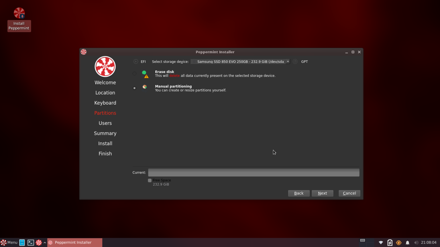 1. Download and Install – Updated 10/15/2023 – Peppermint OS