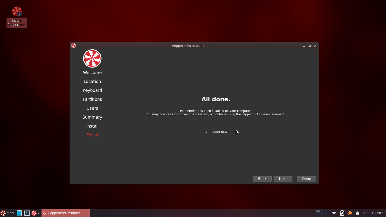 1. Download and Install – Updated 10/15/2023 – Peppermint OS